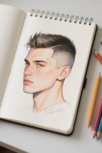 21 Hair Drawing Ideas That Add Flow, Drama, and Personality to Every ...