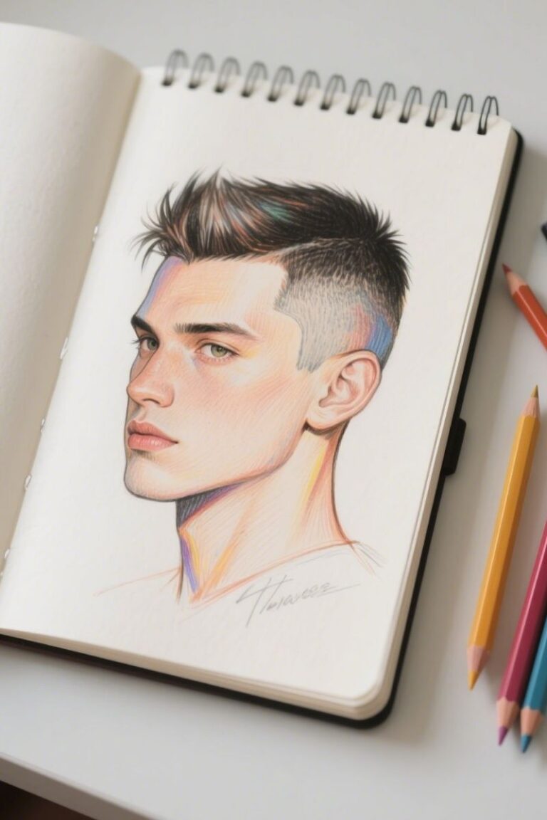 21 Hair Drawing Ideas That Add Flow, Drama, and Personality to Every ...
