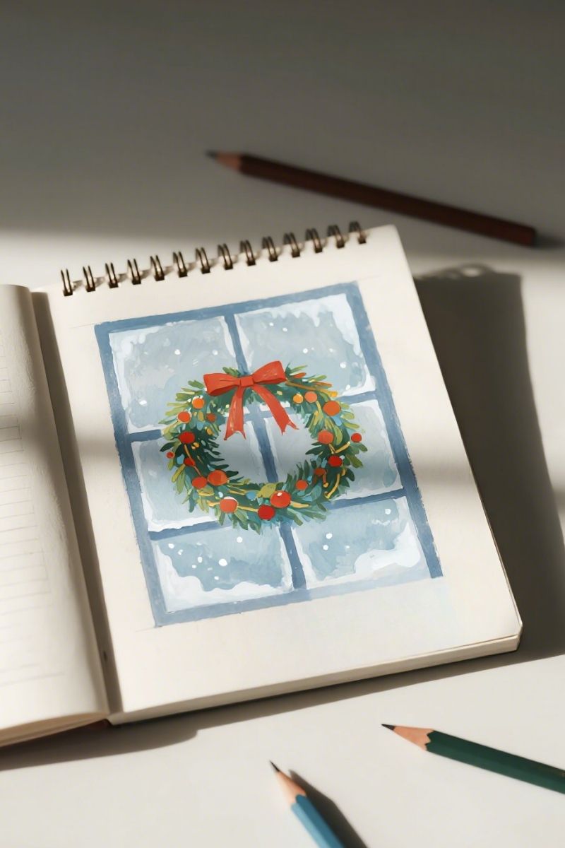 20 Winter Drawing Ideas That Capture Chill, Charm, and Seasonal Magic ...