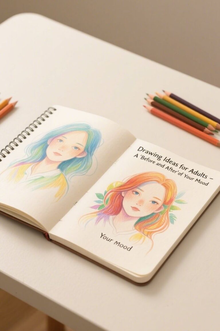 21 Drawing Ideas for Adults That Spark Creativity, Calm, and Deeper ...