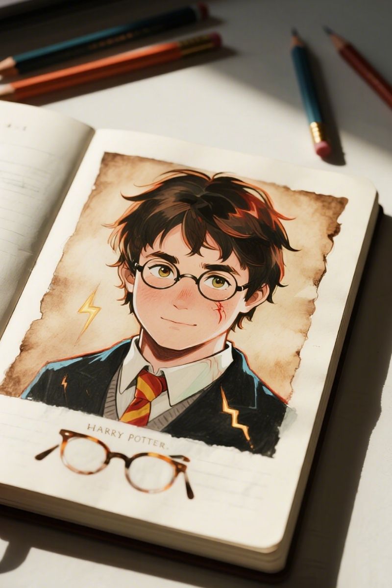 17 Harry Potter Drawing Ideas That Bring the Wizarding World to Your ...