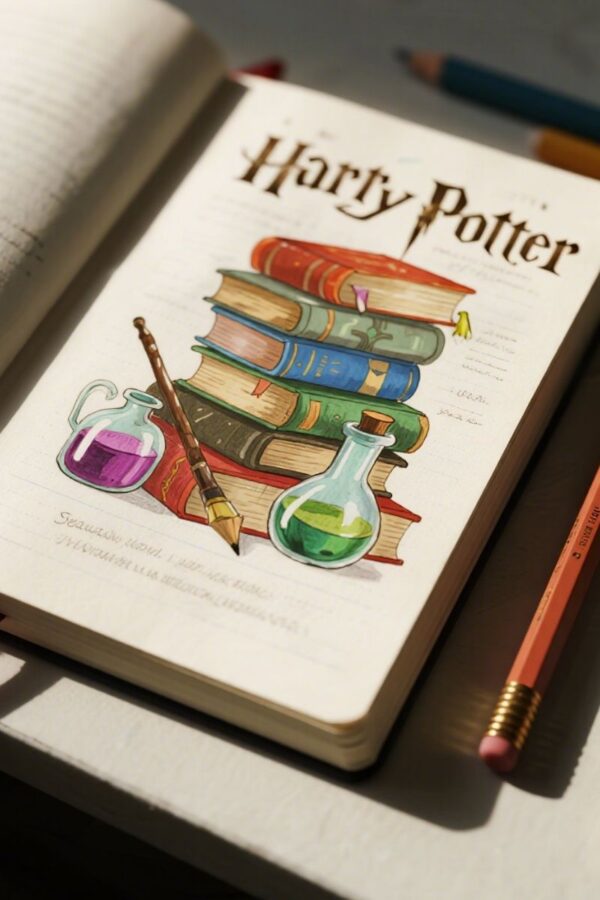 17 Harry Potter Drawing Ideas That Bring the Wizarding World to Your ...