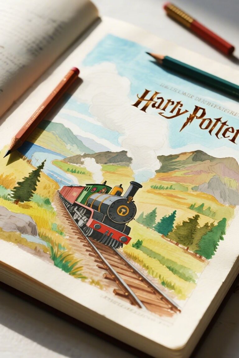 17 Harry Potter Drawing Ideas That Bring the Wizarding World to Your ...