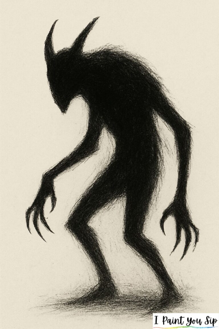 17 Spooky & Fun Horror Drawing Ideas for Beginners | I Paint You Sip