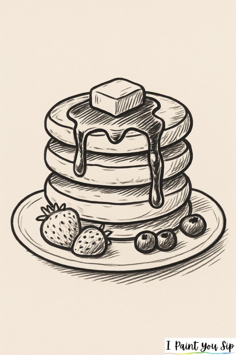 17 Fun Food Drawing Ideas Anyone Can Try | I Paint You Sip