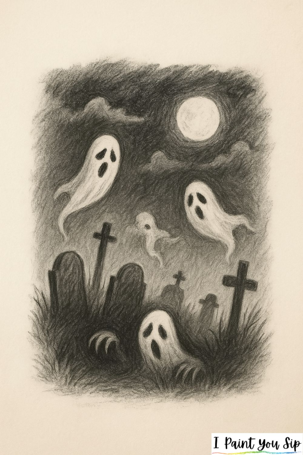 19 Spooky & Fun Scary Drawing Ideas (That Anyone Can Try!) | I Paint ...