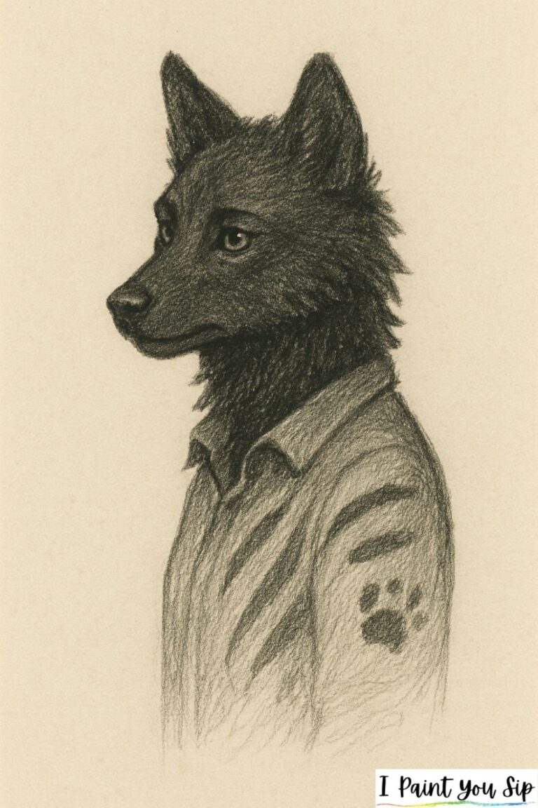 17 Therian Drawing Ideas to Express Your Inner Animal | I Paint You Sip