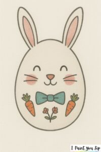 19 Easter Egg Drawing Ideas to Brighten Your Spring | I Paint You Sip