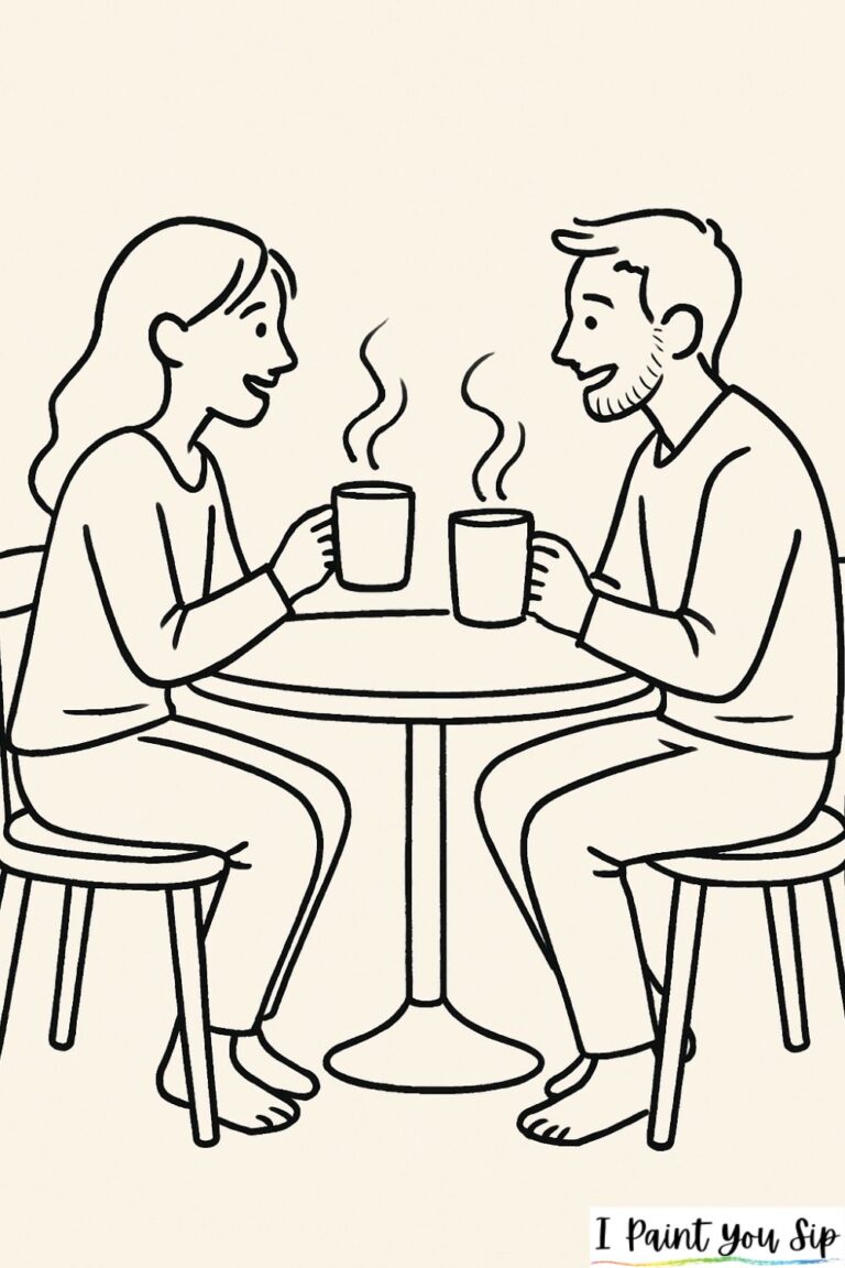 17 Couple Drawing Ideas to Celebrate Love, Friendship, and Connection ...