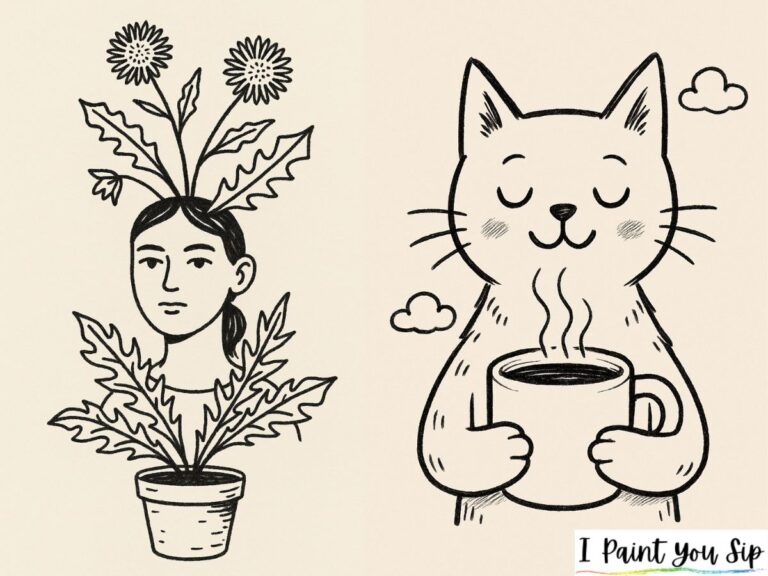 17 Cool and Unique Drawing Ideas to Spark Your Creativity | I Paint You Sip
