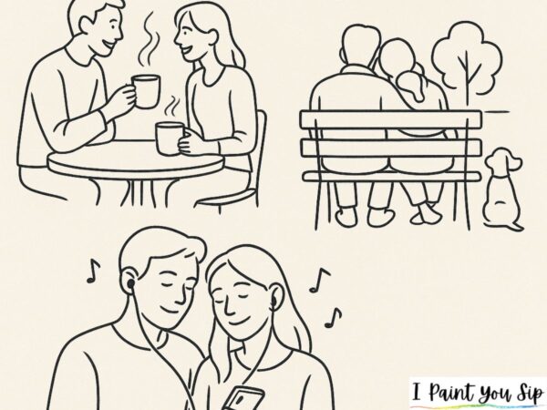 17 Couple Drawing Ideas to Celebrate Love, Friendship, and Connection ...