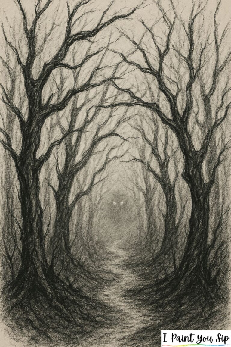 19 Spooky & Fun Scary Drawing Ideas (That Anyone Can Try!) | I Paint ...