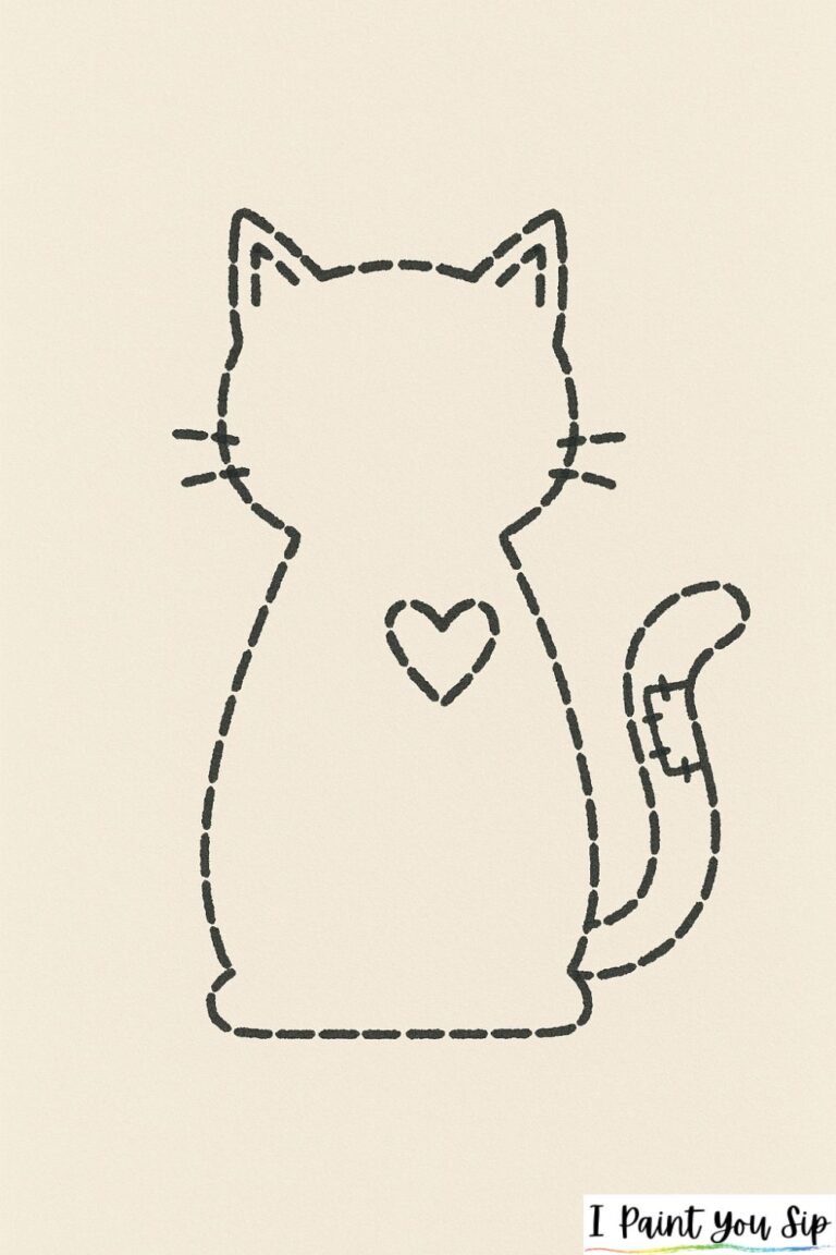 19 Stitch Drawing Ideas That Anyone Can Try | I Paint You Sip