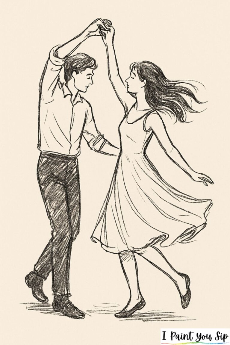 17 Couple Drawing Ideas to Celebrate Love, Friendship, and Connection ...