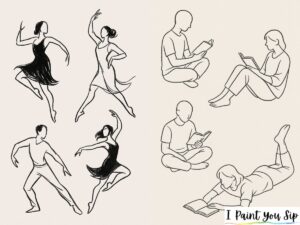17 Fun and Easy Drawing Pose Ideas to Spark Your Creativity | I Paint ...