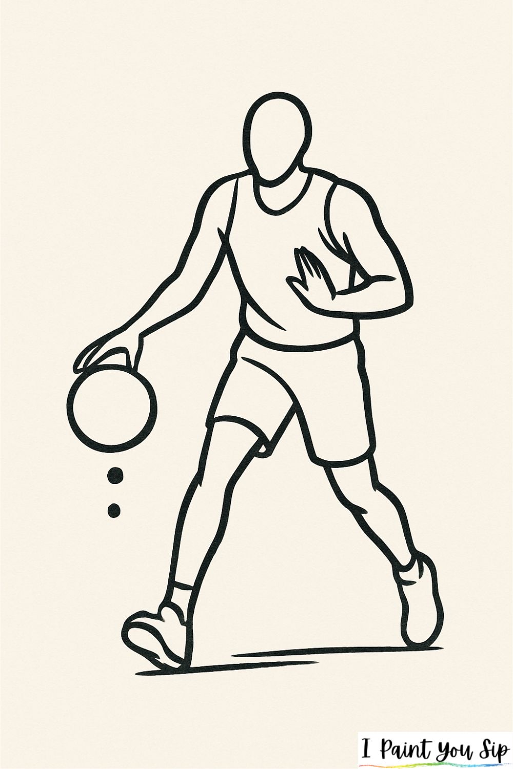 15 Fun Basketball Drawing Ideas Anyone Can Try | I Paint You Sip