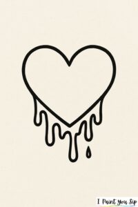 17 Heart Drawing Ideas That Will Steal Yours | I Paint You Sip