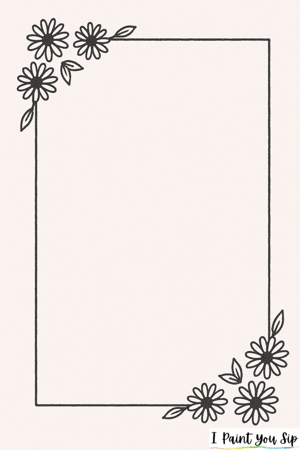 17 Border Drawing Ideas to Frame Your Creativity | I Paint You Sip