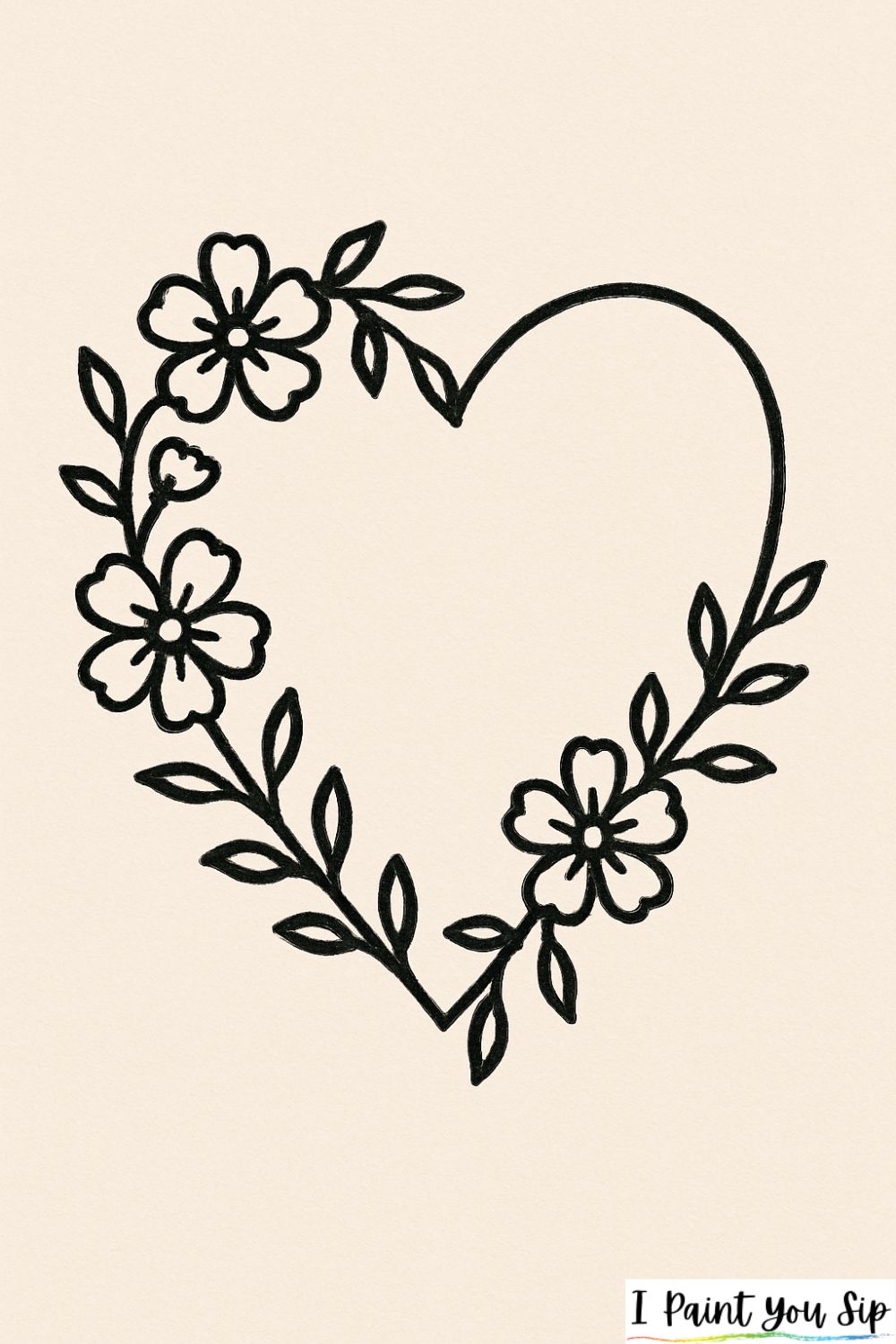 17 Heart Drawing Ideas That Will Steal Yours | I Paint You Sip