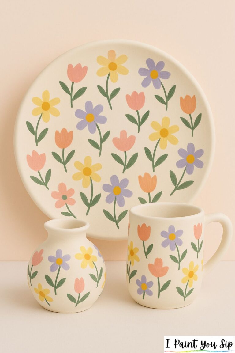 17 Pottery Painting Ideas That Anyone Can Try (No Experience Needed ...