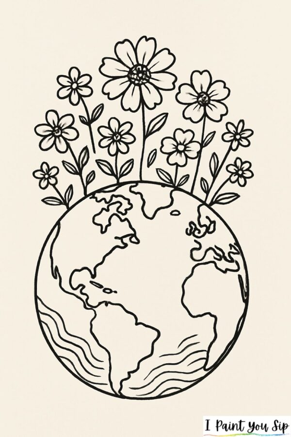 17 Earth Day Drawing Ideas to Celebrate Our Beautiful Planet | I Paint ...