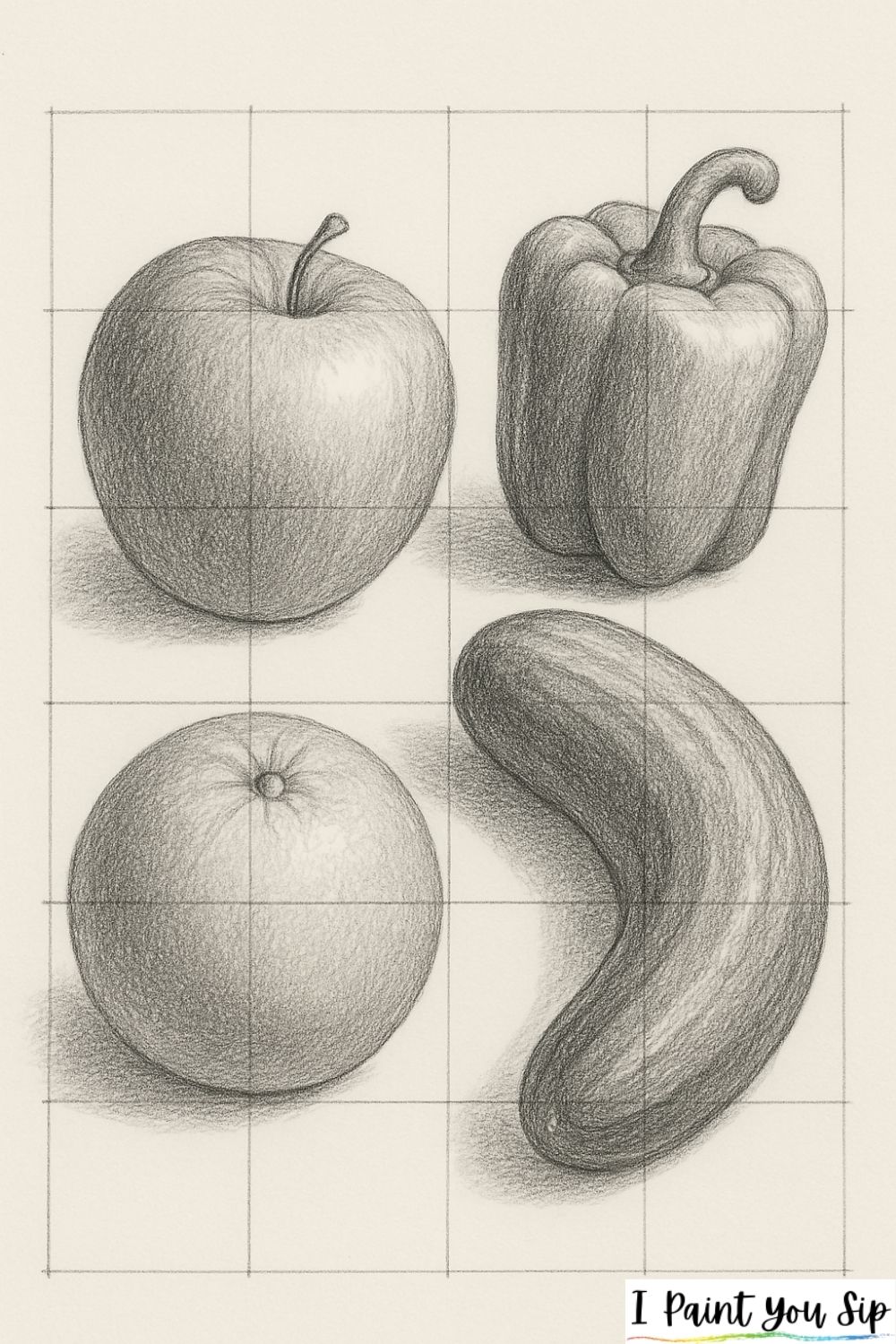 19 Grid Drawing Ideas That Make Art Easier (and Way More Fun!) | I ...