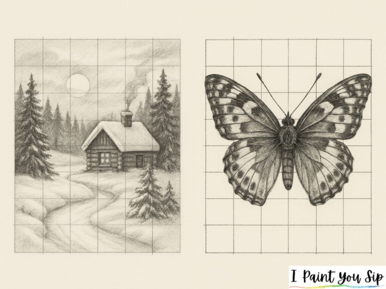 19 Grid Drawing Ideas That Make Art Easier (and Way More Fun!) | I ...