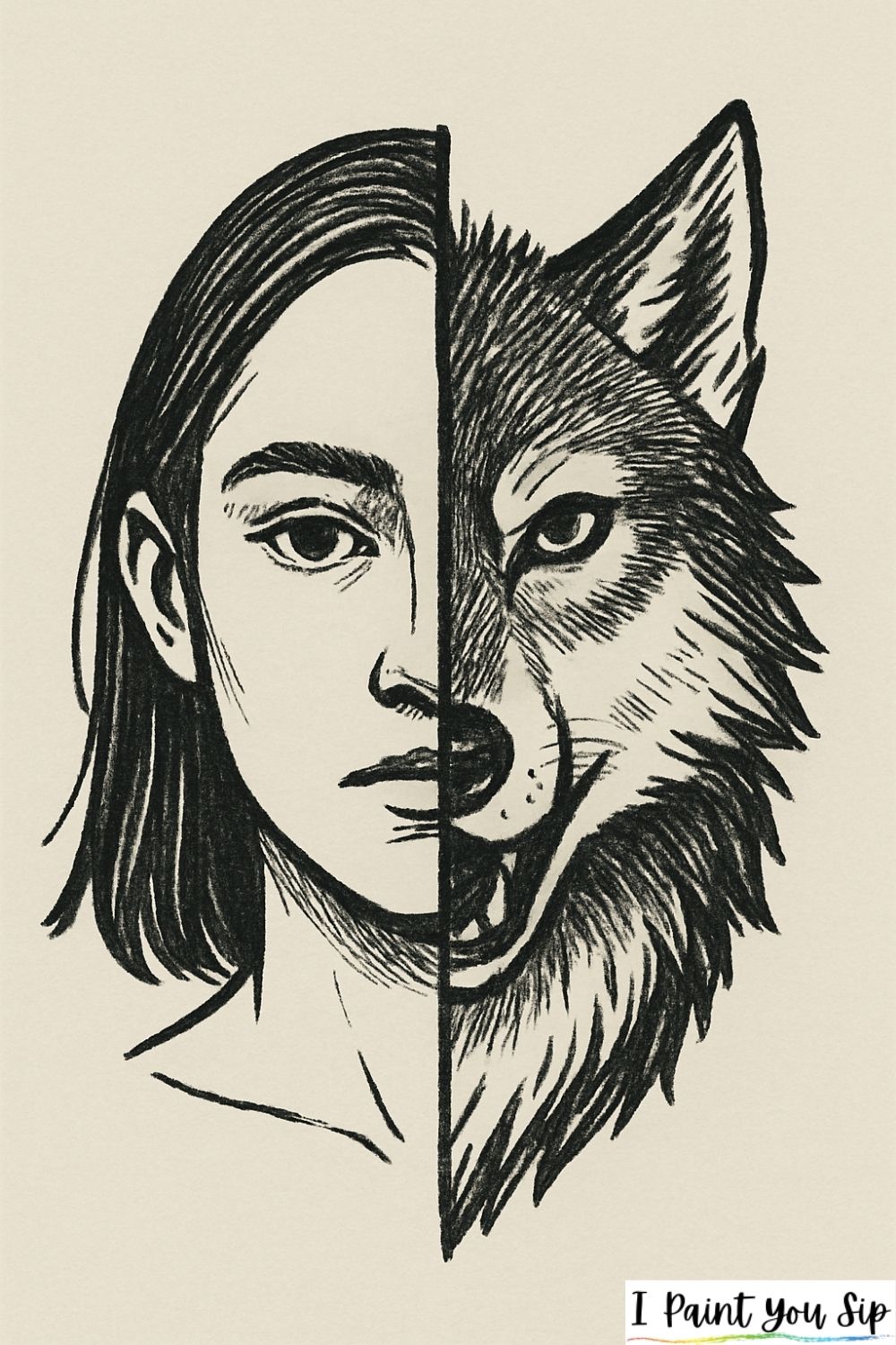 17 Therian Drawing Ideas to Express Your Inner Animal | I Paint You Sip