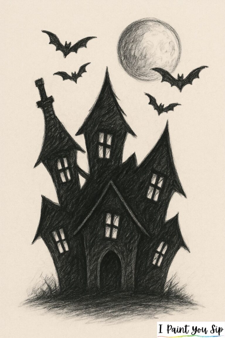 17 Spooky & Fun Horror Drawing Ideas for Beginners | I Paint You Sip