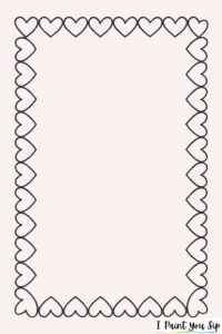 17 Border Drawing Ideas to Frame Your Creativity | I Paint You Sip
