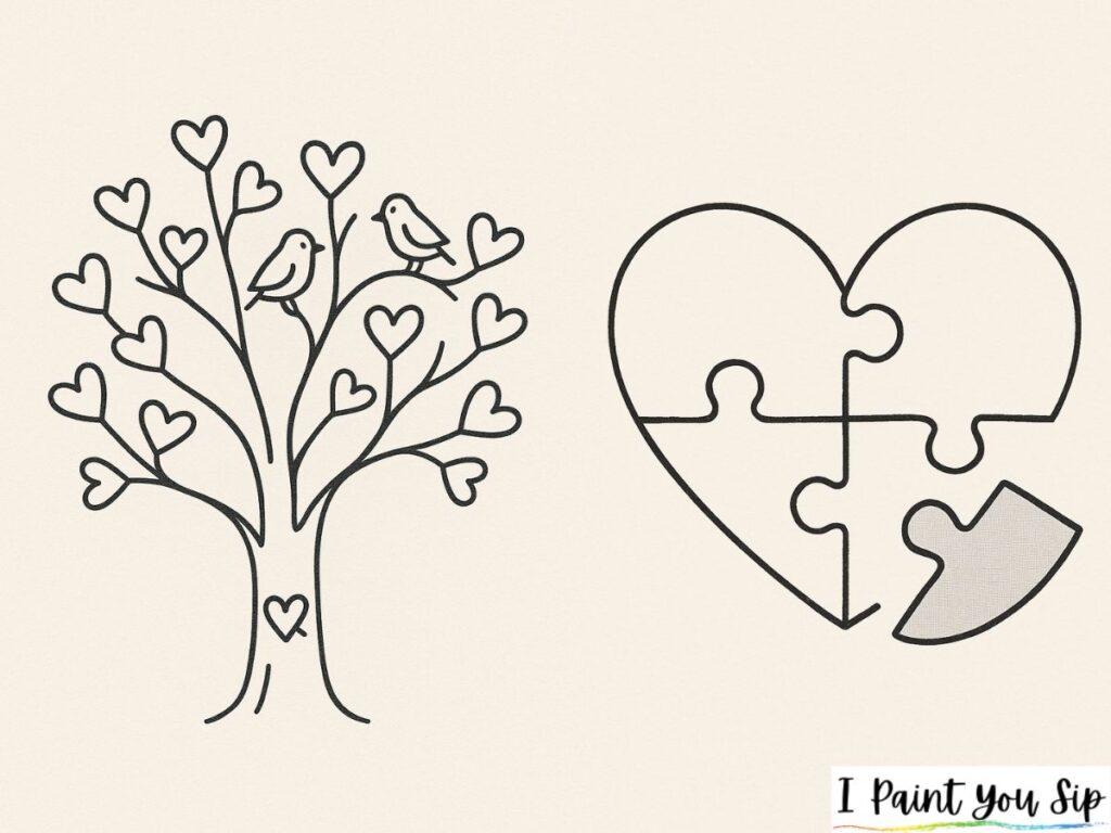 17 Heartfelt “I Love You” Drawing Ideas Anyone Can Try | I Paint You Sip