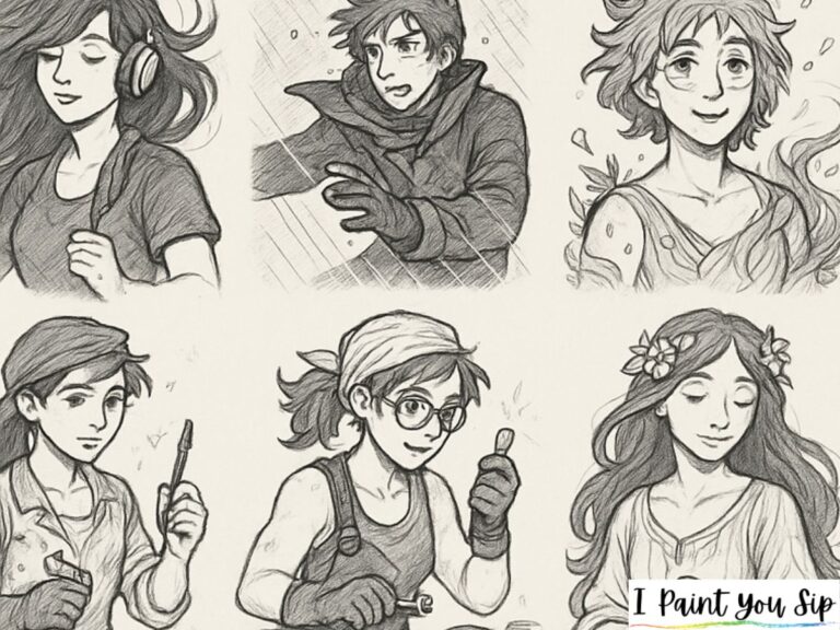 19 OC Drawing Ideas to Spark Your Imagination | I Paint You Sip