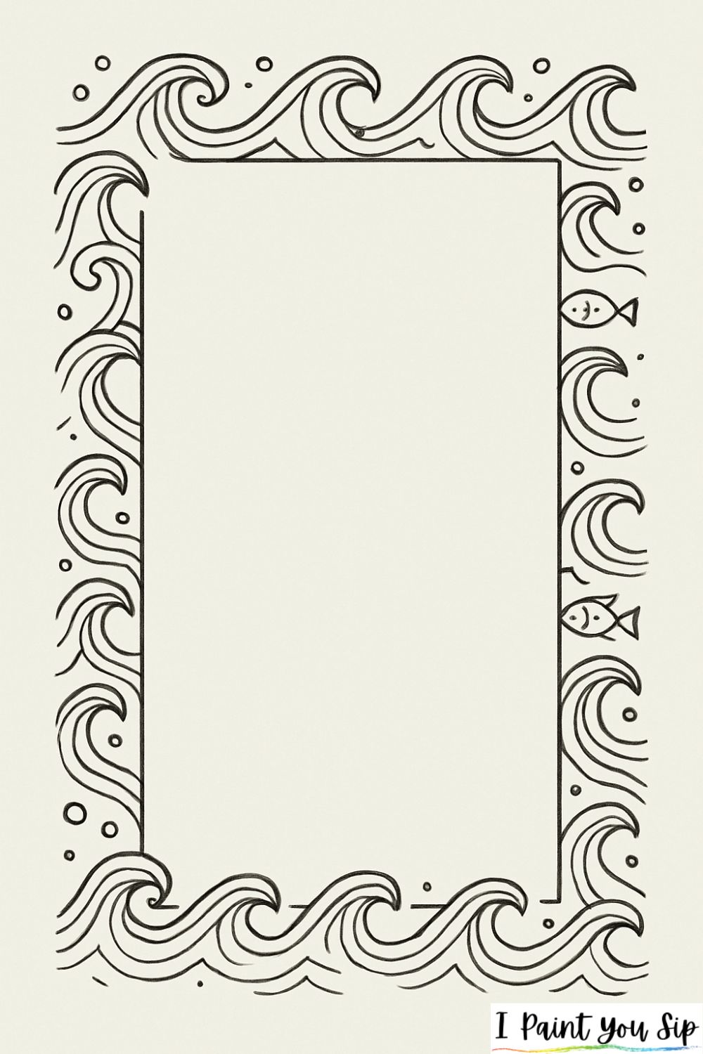 17 Border Drawing Ideas to Frame Your Creativity | I Paint You Sip