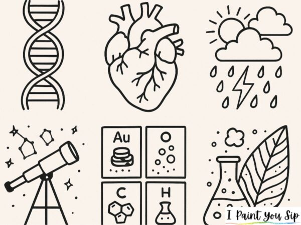 19 Science Drawing Ideas That’ll Spark Your Inner Curiosity | I Paint ...