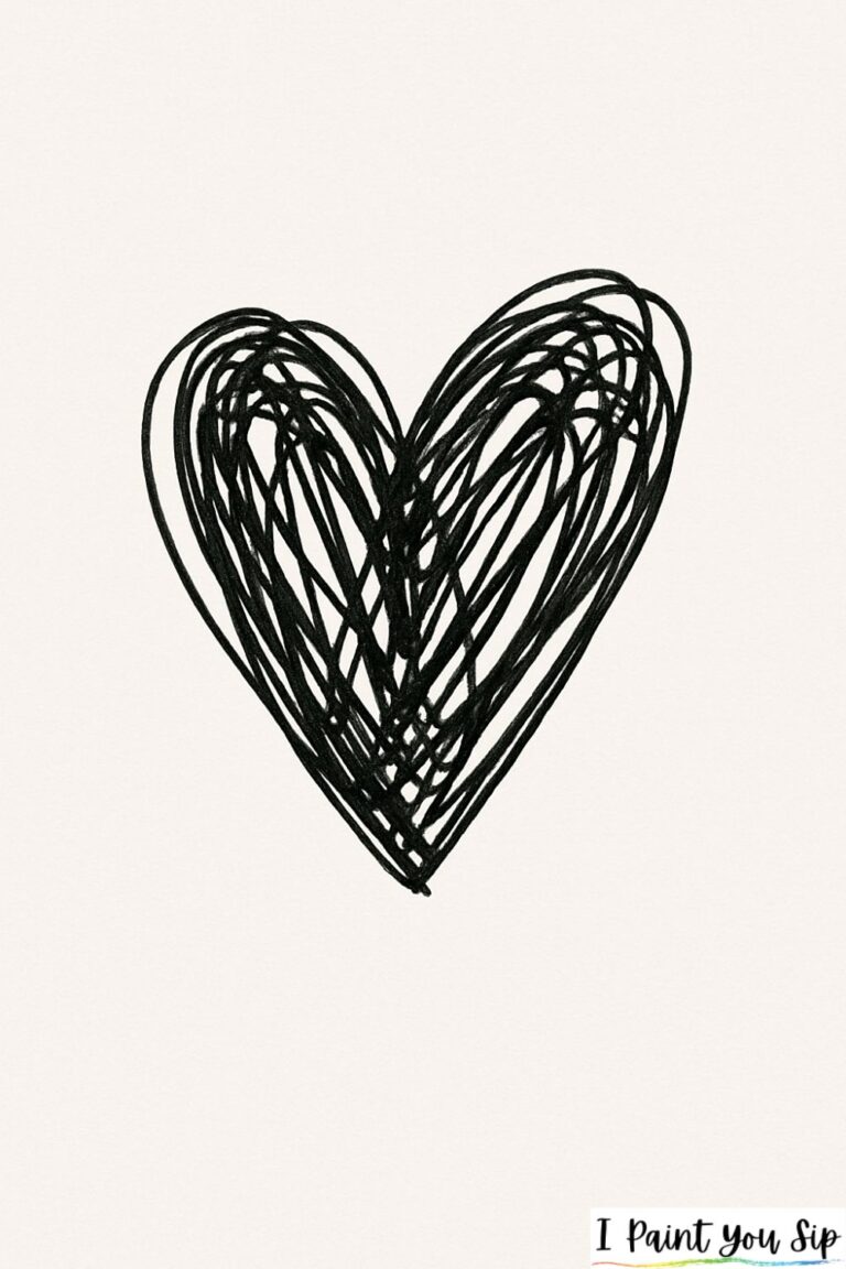 17 Heart Drawing Ideas That Will Steal Yours | I Paint You Sip