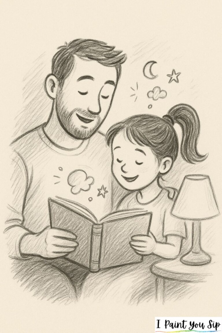 19 Heartwarming Father-Daughter Drawing Ideas to Celebrate Your Bond ...