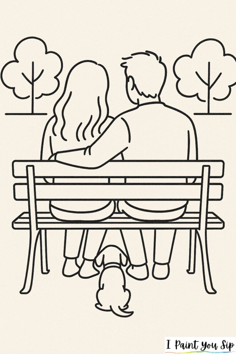 17 Couple Drawing Ideas to Celebrate Love, Friendship, and Connection ...