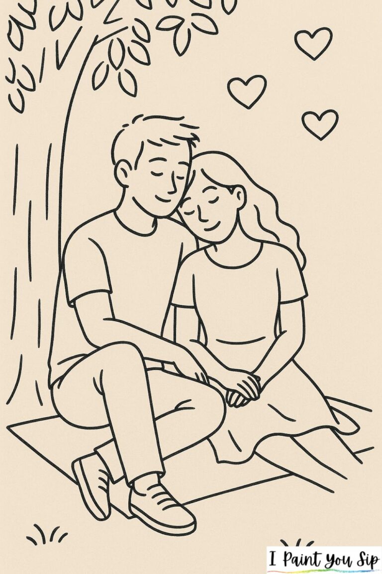 17 Couple Drawing Ideas to Celebrate Love, Friendship, and Connection ...