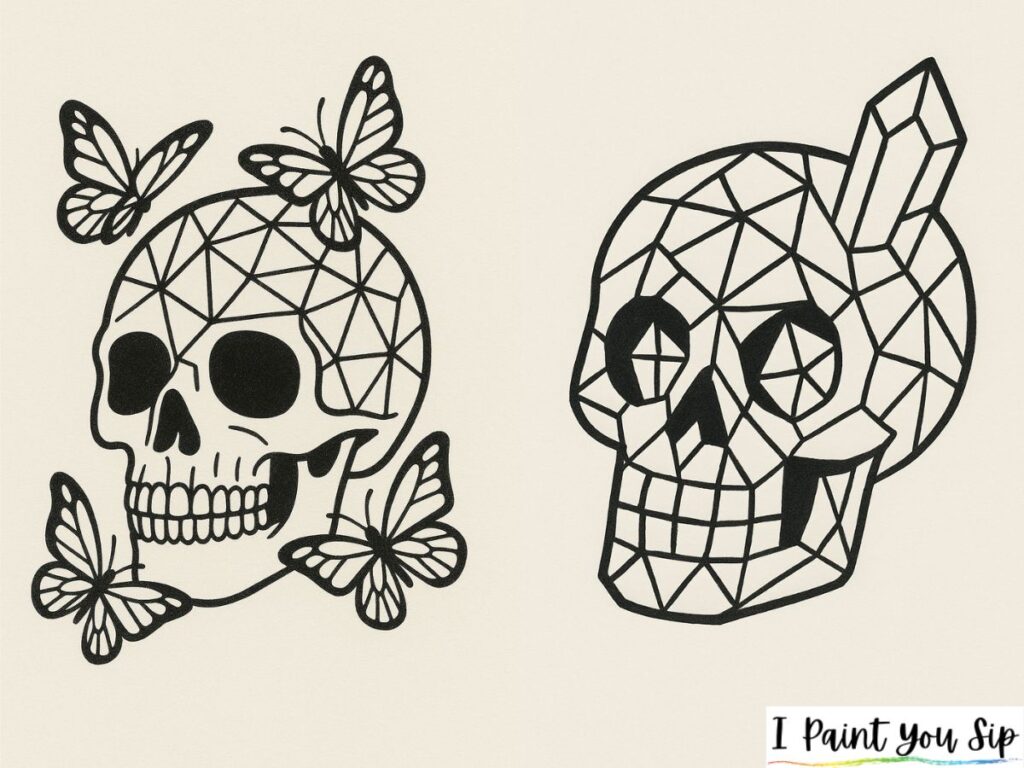 19 Skull Drawing Ideas That Are Way More Fun Than They Sound | I Paint ...
