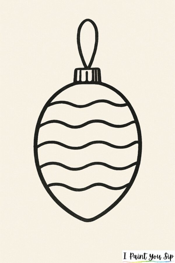 19 Ornament Drawing Ideas That Spark Holiday Joy | I Paint You Sip
