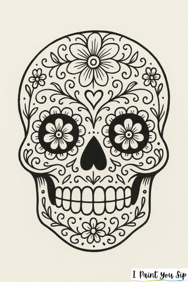 19 Skull Drawing Ideas That Are Way More Fun Than They Sound | I Paint ...