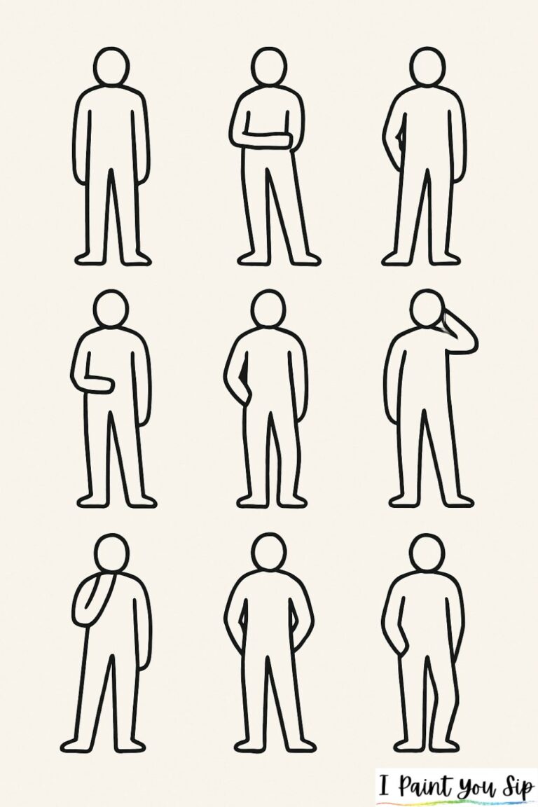 17 Fun and Easy Drawing Pose Ideas to Spark Your Creativity | I Paint ...