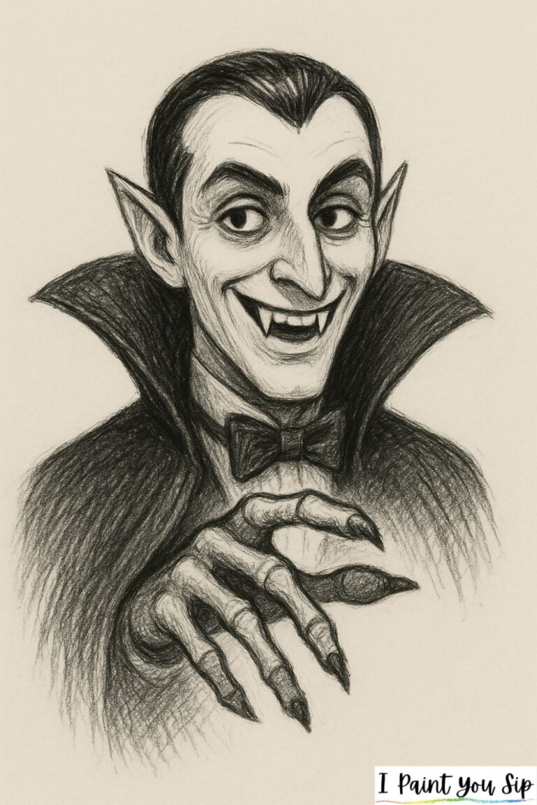 19 Spooky & Fun Scary Drawing Ideas (That Anyone Can Try!) | I Paint ...