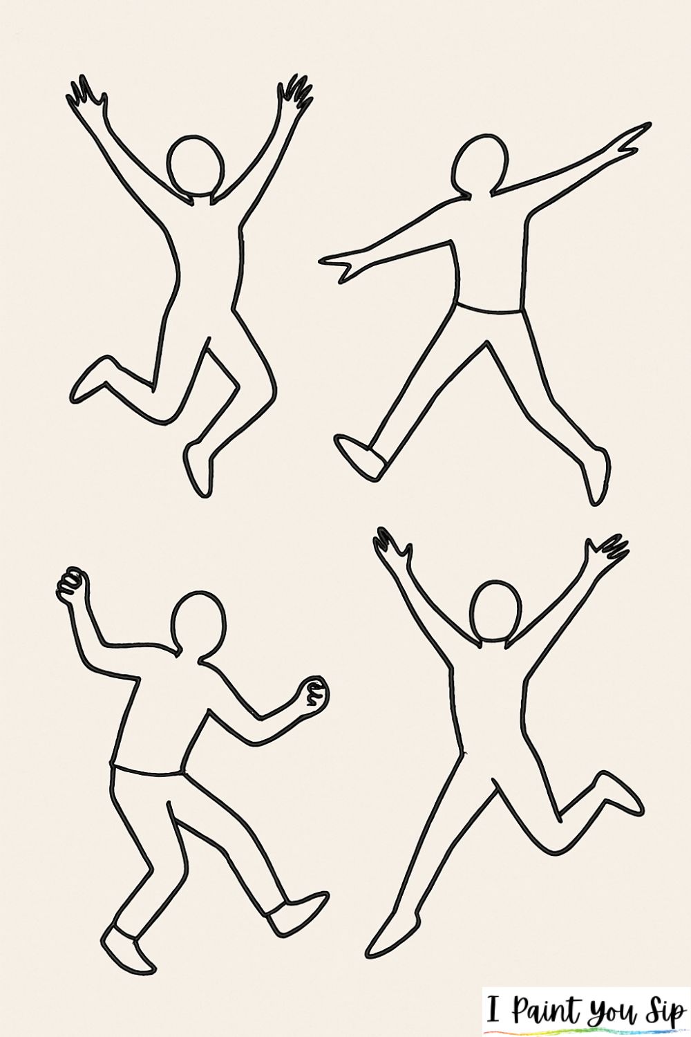 17 Fun and Easy Drawing Pose Ideas to Spark Your Creativity | I Paint ...