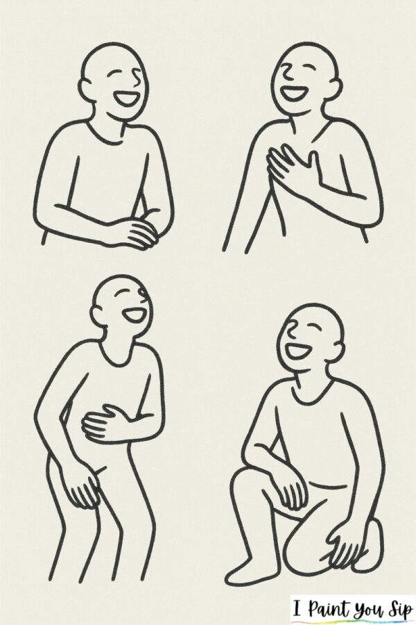 17 Fun and Easy Drawing Pose Ideas to Spark Your Creativity | I Paint ...