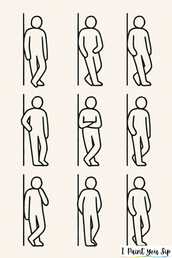 17 Fun and Easy Drawing Pose Ideas to Spark Your Creativity | I Paint ...
