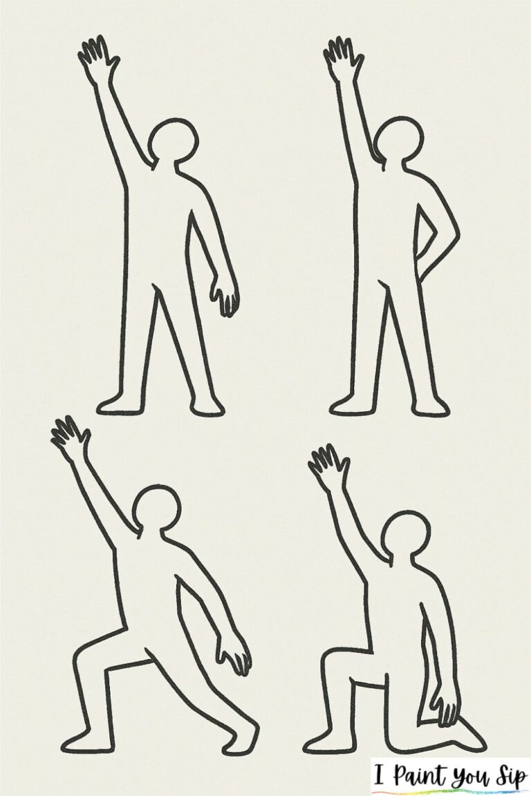17 Fun and Easy Drawing Pose Ideas to Spark Your Creativity | I Paint ...