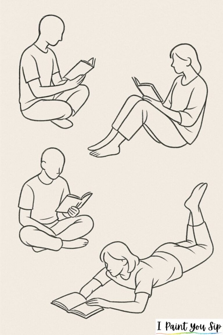 17 Fun and Easy Drawing Pose Ideas to Spark Your Creativity | I Paint ...