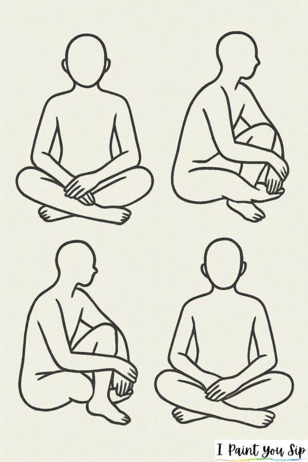 17 Fun and Easy Drawing Pose Ideas to Spark Your Creativity | I Paint ...