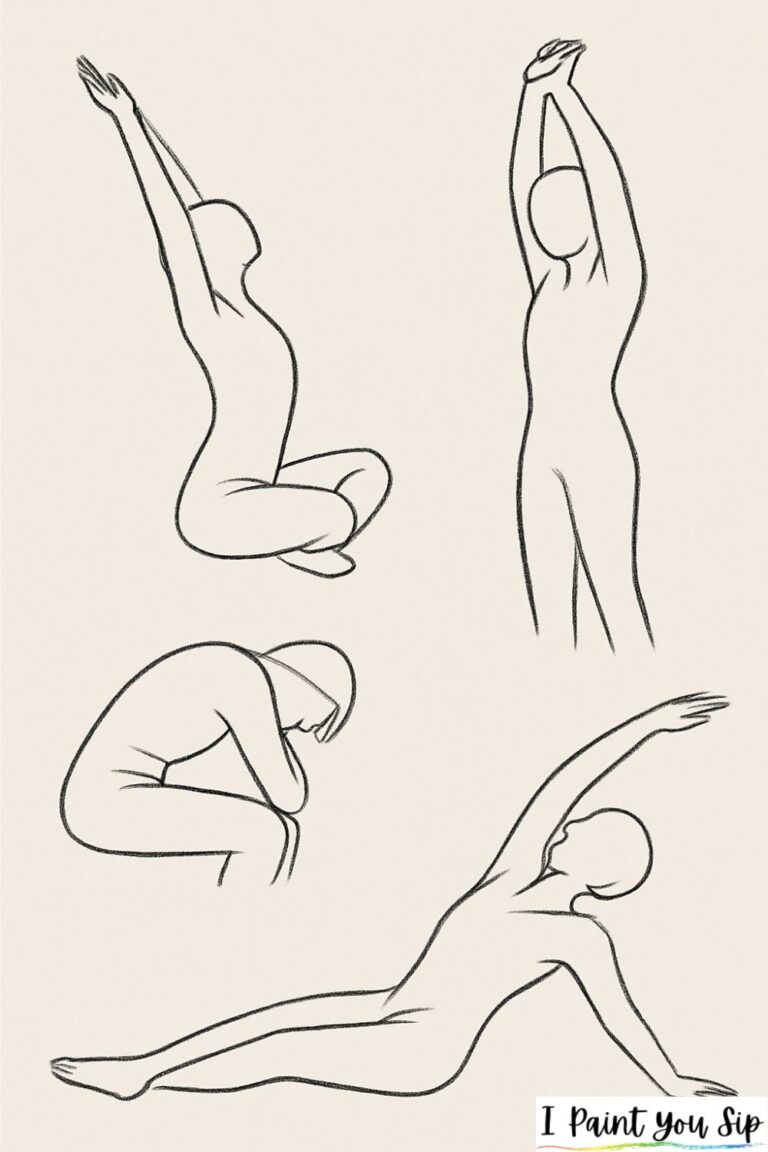 17 Fun and Easy Drawing Pose Ideas to Spark Your Creativity | I Paint ...
